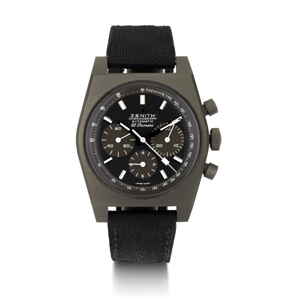 Zenith Chronomaster A384 Revival Shadow TItanium 2020 Watch – Van Rijk