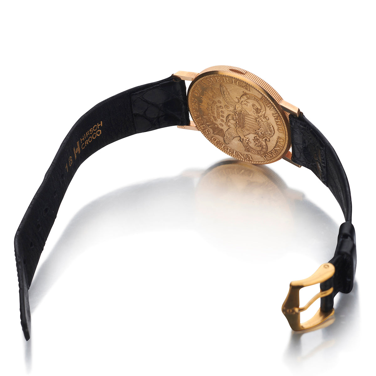 Mens Juvenia $20.00 Dollar US Coin Wristwatch. 35mm. – Van Rijk