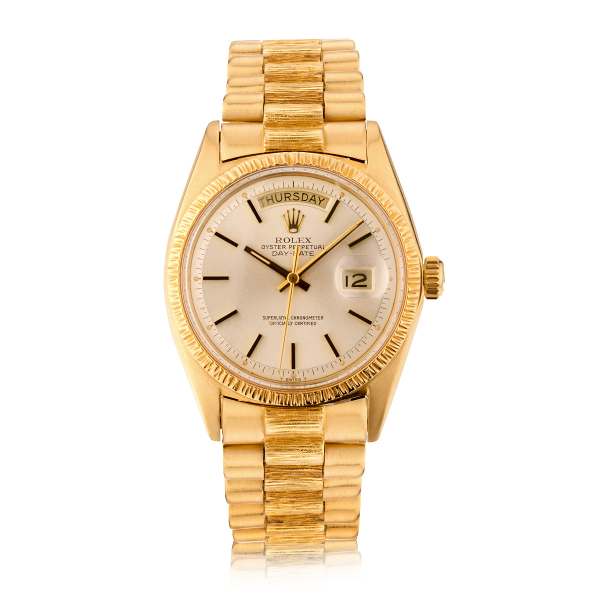 Rolex Vintage 18kt Yellow Gold Day / Date Wristwatch. Ref:1807 – Van Rijk