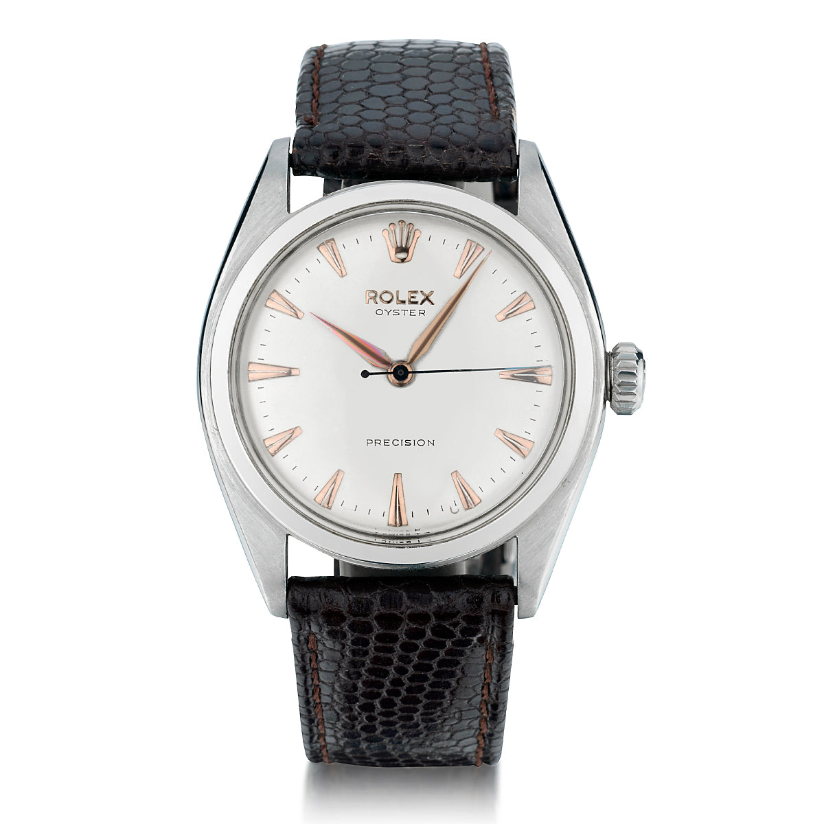 Rolex Oyster Precision wristwatch in Steel. Manual. Ref: 6022 – Van Rijk