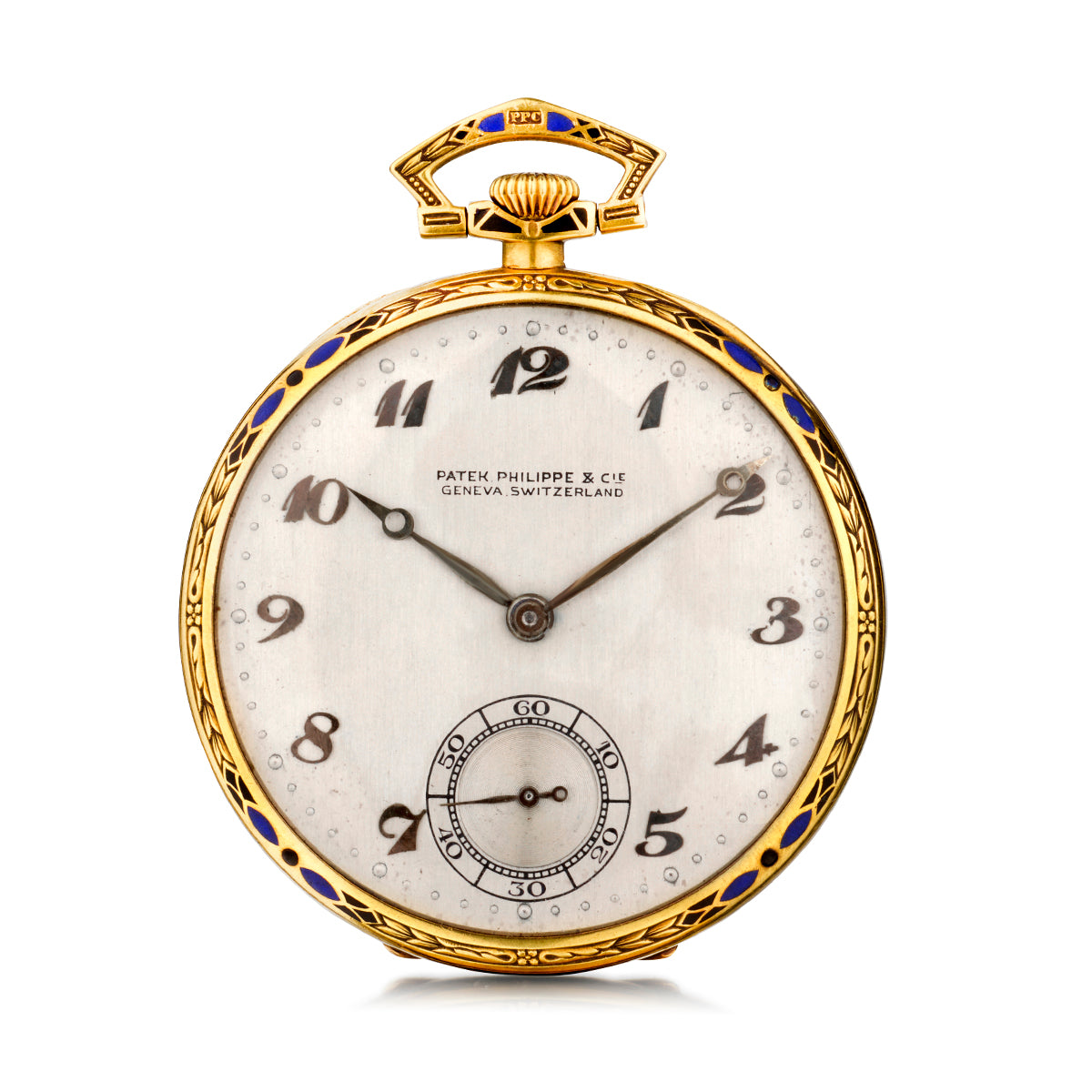 Patek Philippe 18kt and Enamel Pocket Watch. Circa 1925 – Van Rijk