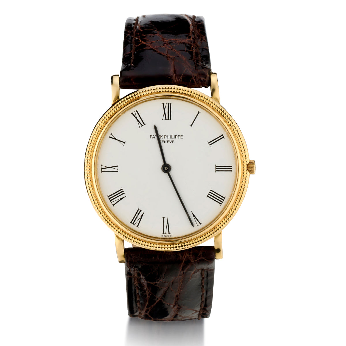 Patek Philippe Calatrava 18kt Yellow Gold Wristwatch. Ref: 3744 – Van Rijk