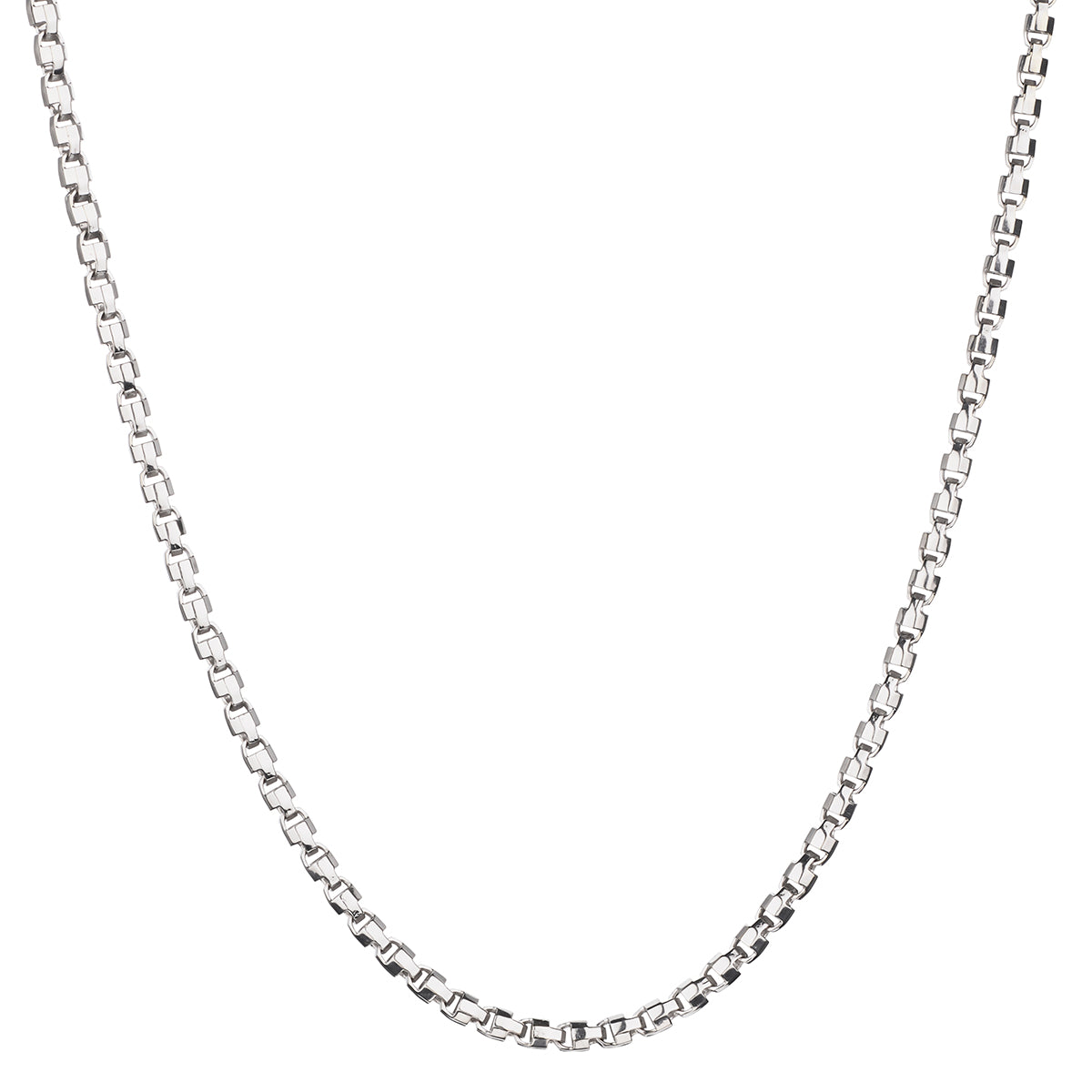 18kt White Gold Unique Chain Link by Dinor Jewellers. – Van Rijk