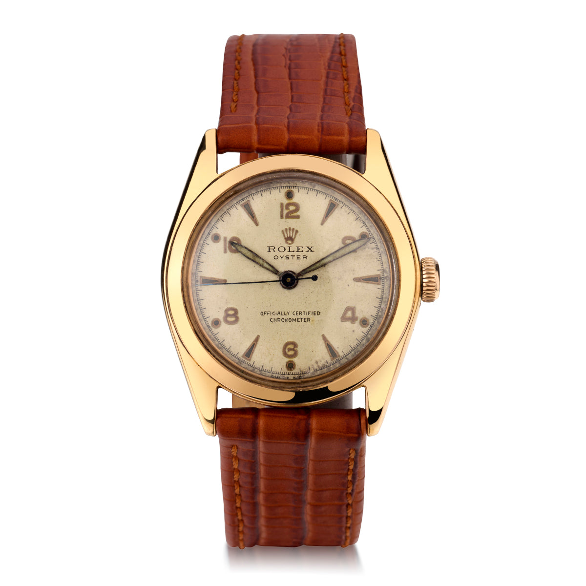 Rolex Oyster Vintage 18kt Rose Gold. Ref: 5020 – Van Rijk