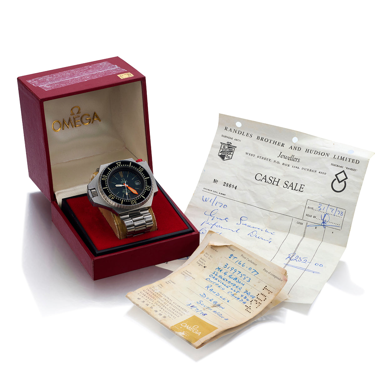 Rare Vintage Omega Seamaster Proplof 600 Stainless Steel Watch. Ref:16 ...