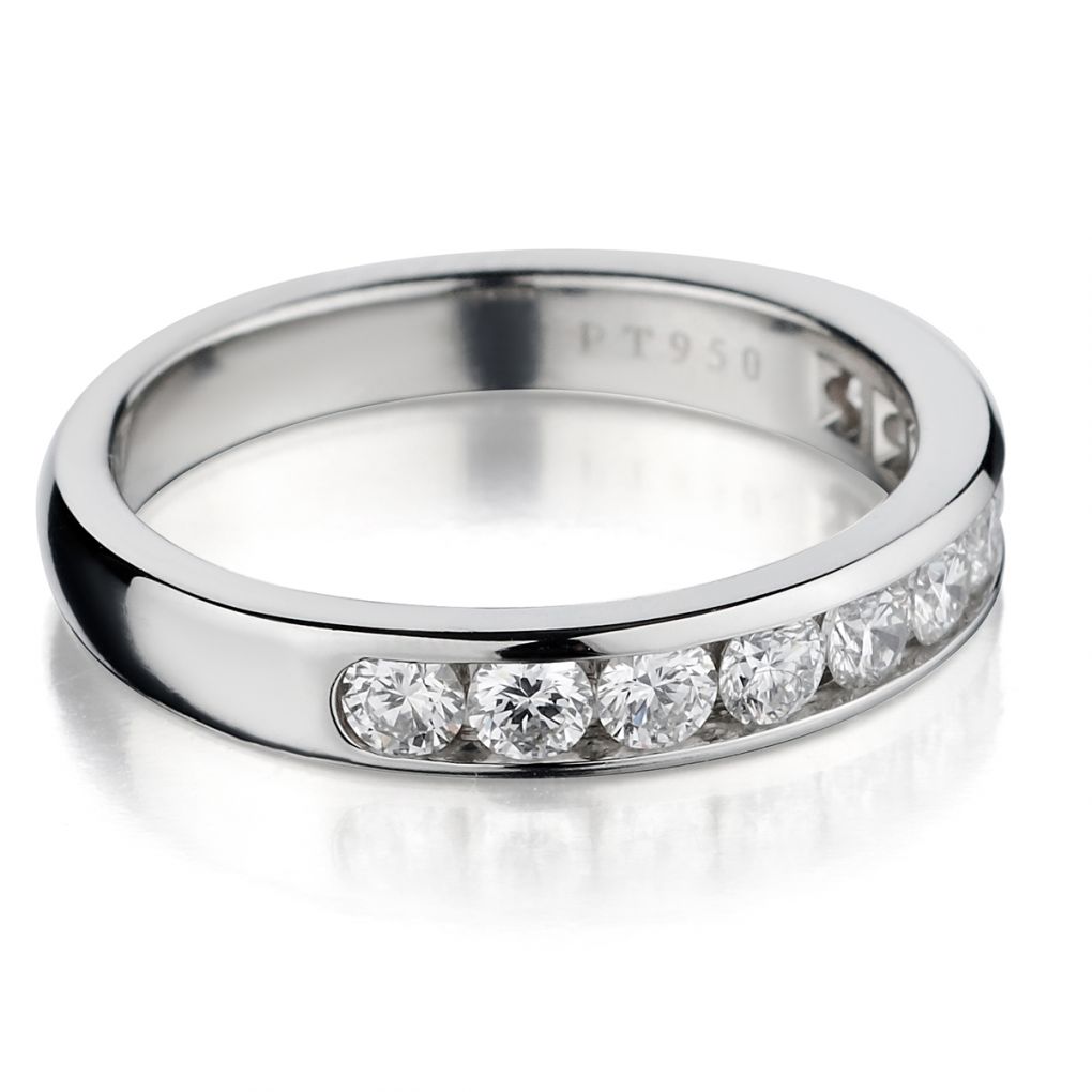 Tiffany & Co diamond band in Platinum – Van Rijk