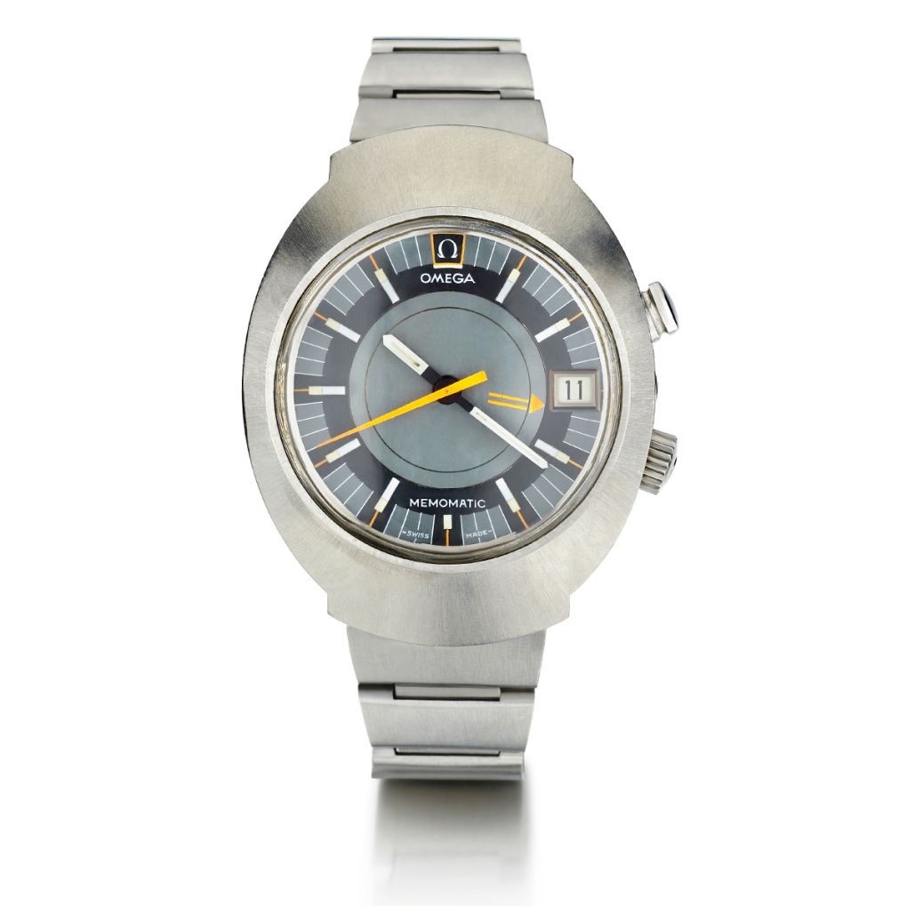 Omega Vintage Seamaster Memomatic Alarm Steel Watch – Van Rijk