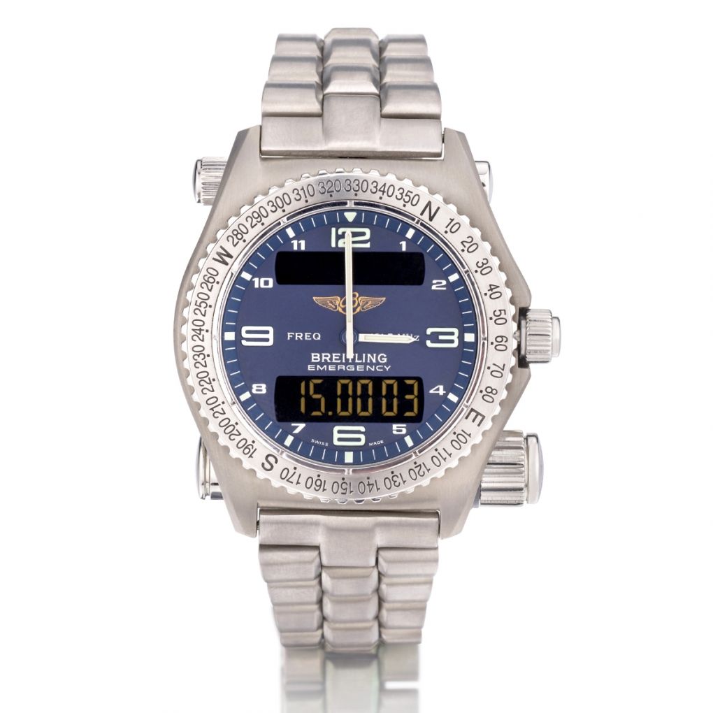 Breitling Emergency Survival SuperQuartz Titanium Watch – Van Rijk