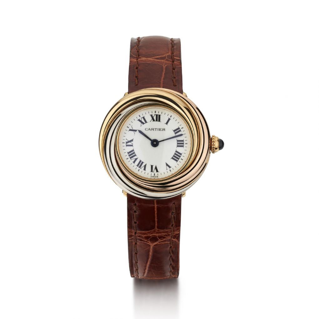 Cartier 18KT Tri-Colour Gold Trinity Ladies Quartz Watch – Van Rijk