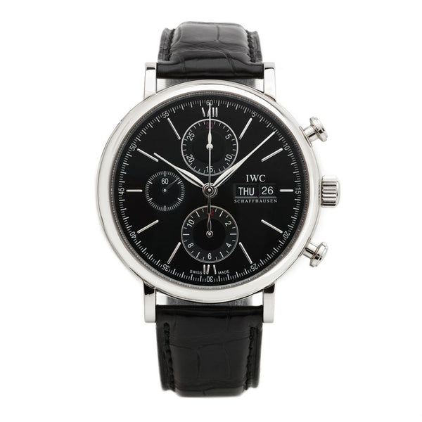 IWC Portofino Day/Date Chrono Steel 3783 Watch – Van Rijk