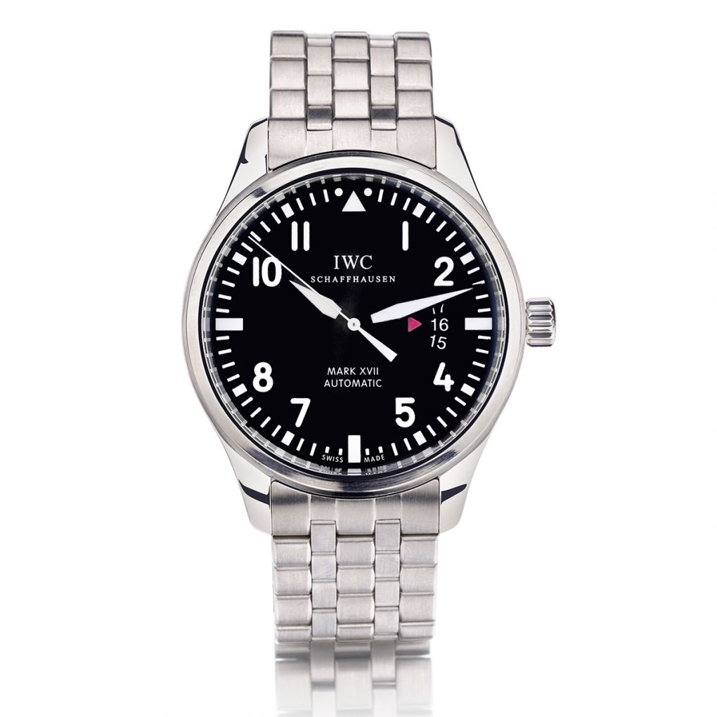 IWC Pilots Mark XVII Stainless Steel 41MM Automatic Watch – Van Rijk