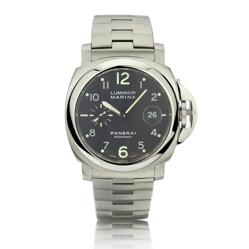 Panerai Luminor 44MM Stainless Steel Marina Watch – Van Rijk