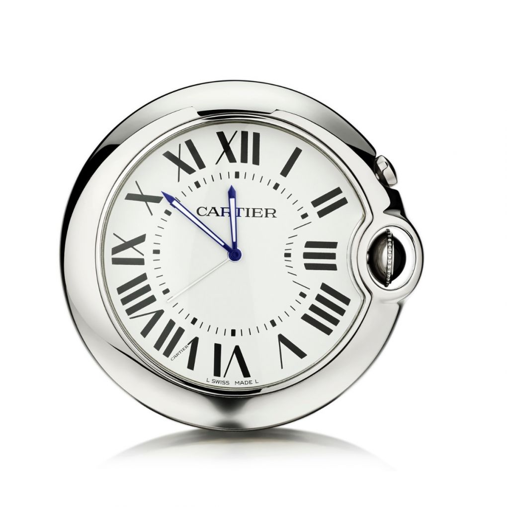 Cartier Ballon Bleu De Cartier Quartz Desk Clock With Alarm – Van Rijk