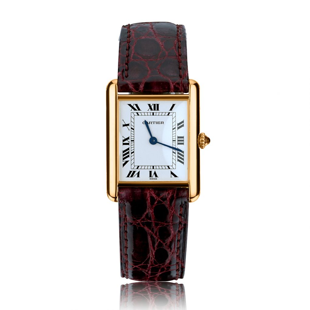 Cartier 18KT Yellow Gold Unisex Tank Louis Quartz Watch. Paris – Van Rijk