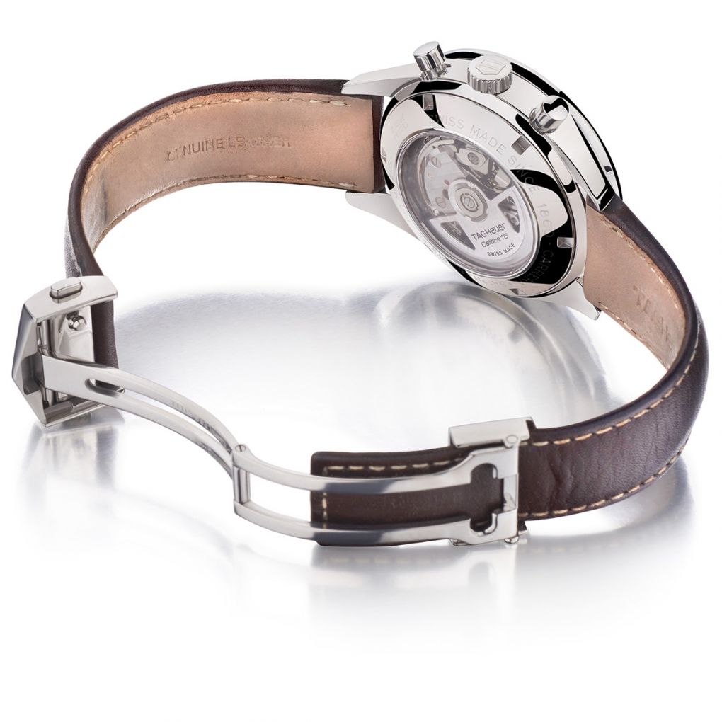 Tag Heuer Carrera Chrono 41MM Brown Dial Steel Watch – Van Rijk