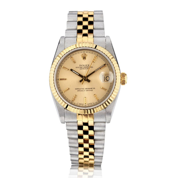 Rolex Oyster Perpetual Mid-Size Two-Tone Datejust 31MM Watch – Van Rijk