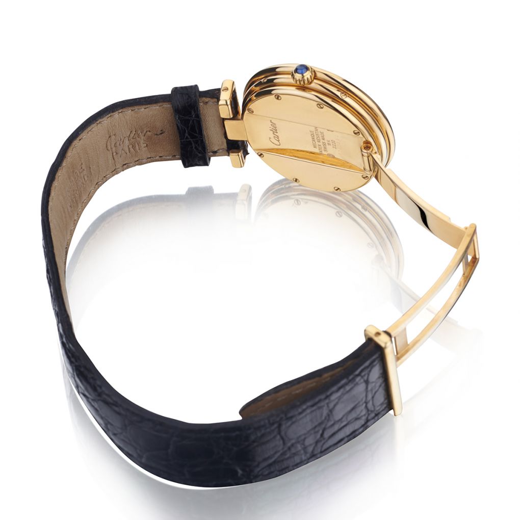 Cartier Ronde Collection Privé'e in 18kt yellow gold.Vintage. Rare ...