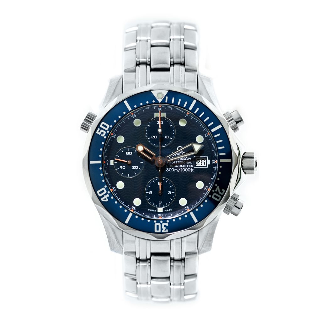 Omega Seamaster 300M Chrono Diver Stainless Steel Watch – Van Rijk