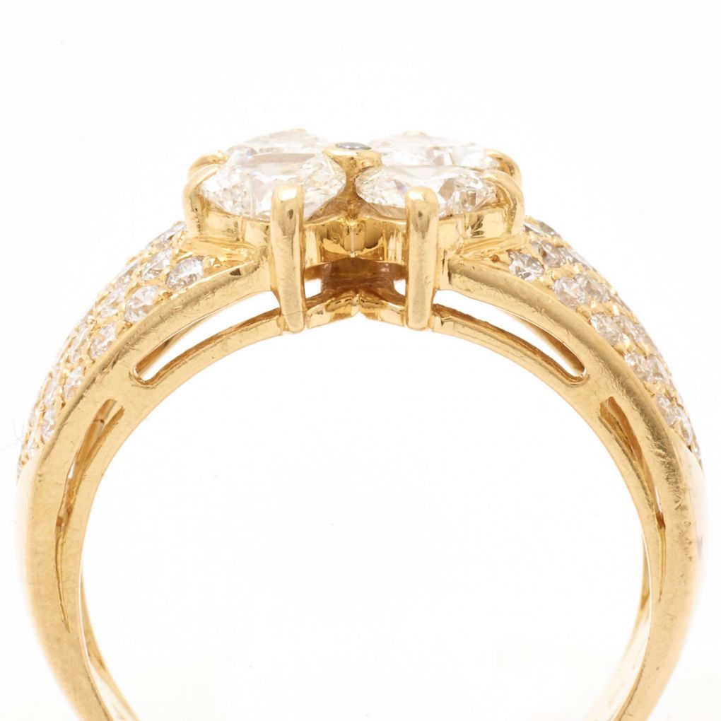 Van Cleef & Arpels Antoinette Heart Shaped Diamond Ring – Van Rijk