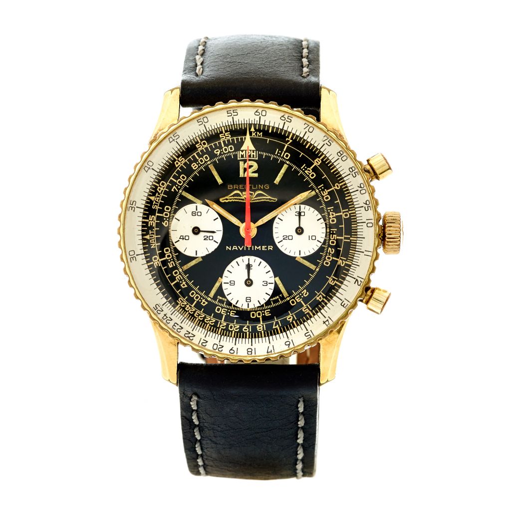 Breitling Vintage Navitimer AOPA Gold Plated Watch | Van Rijk Estate ...